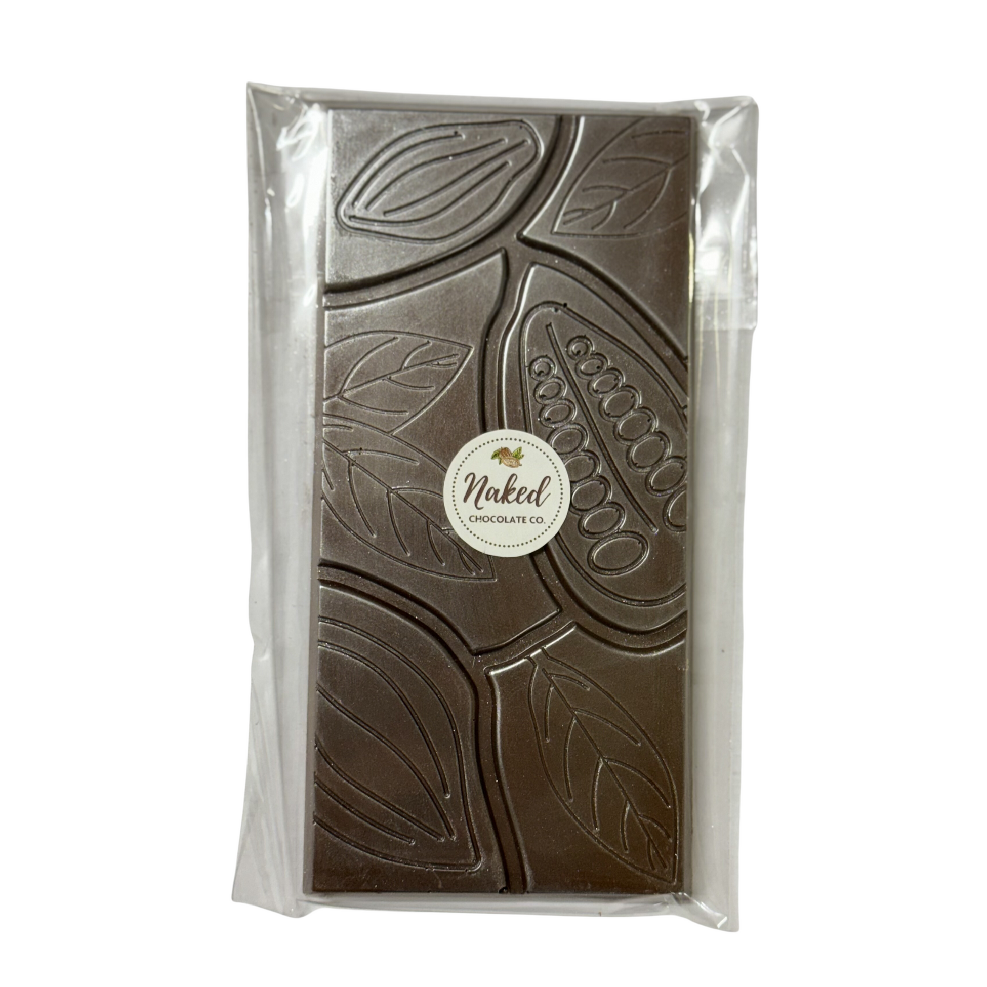 Milk Chocolate Silver Bar – Naked Chocolate Co.